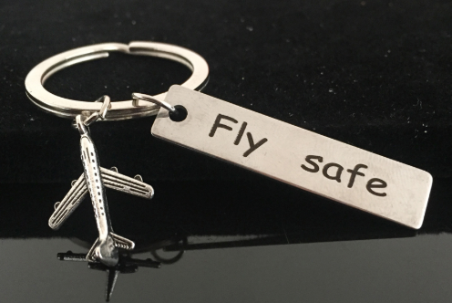 Fly Safe Keychain – Our Gift Society